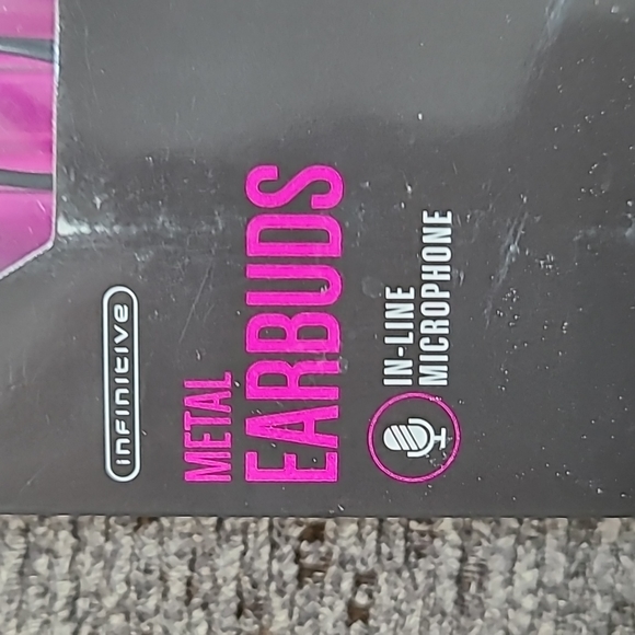 infinitive | Headphones | Infinitive Earbuds With Inline Microphone ...